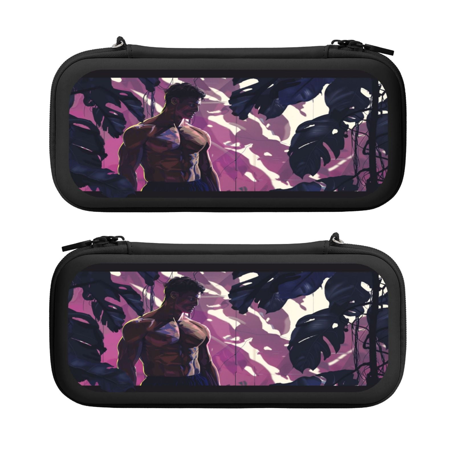 Muscle Man Illustration, Carrying Case For Nintendo Switch & OLED ...