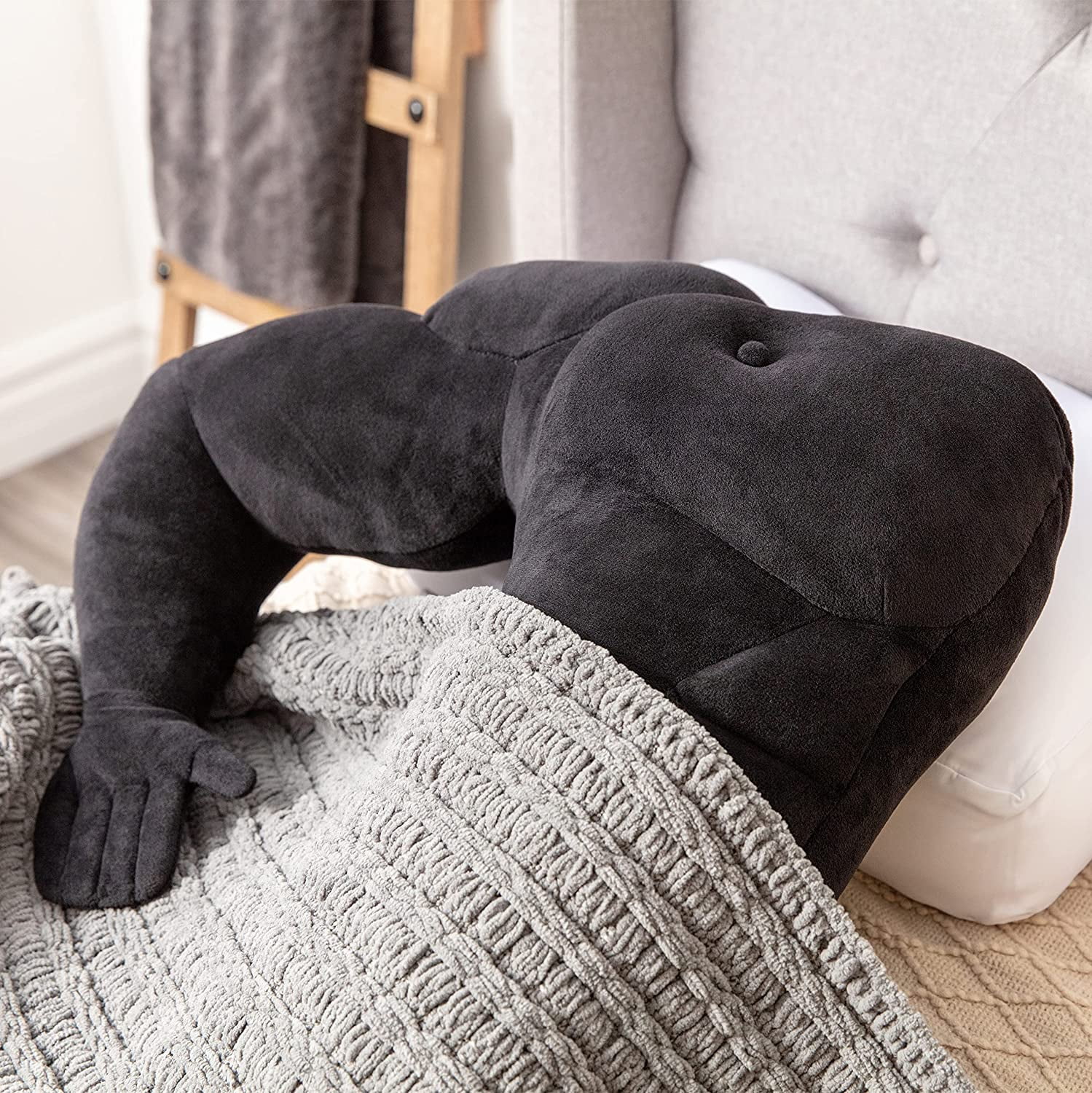 Muscle Man Pillow – Cute and Fun Hunky Husband Cuddle Companion ...