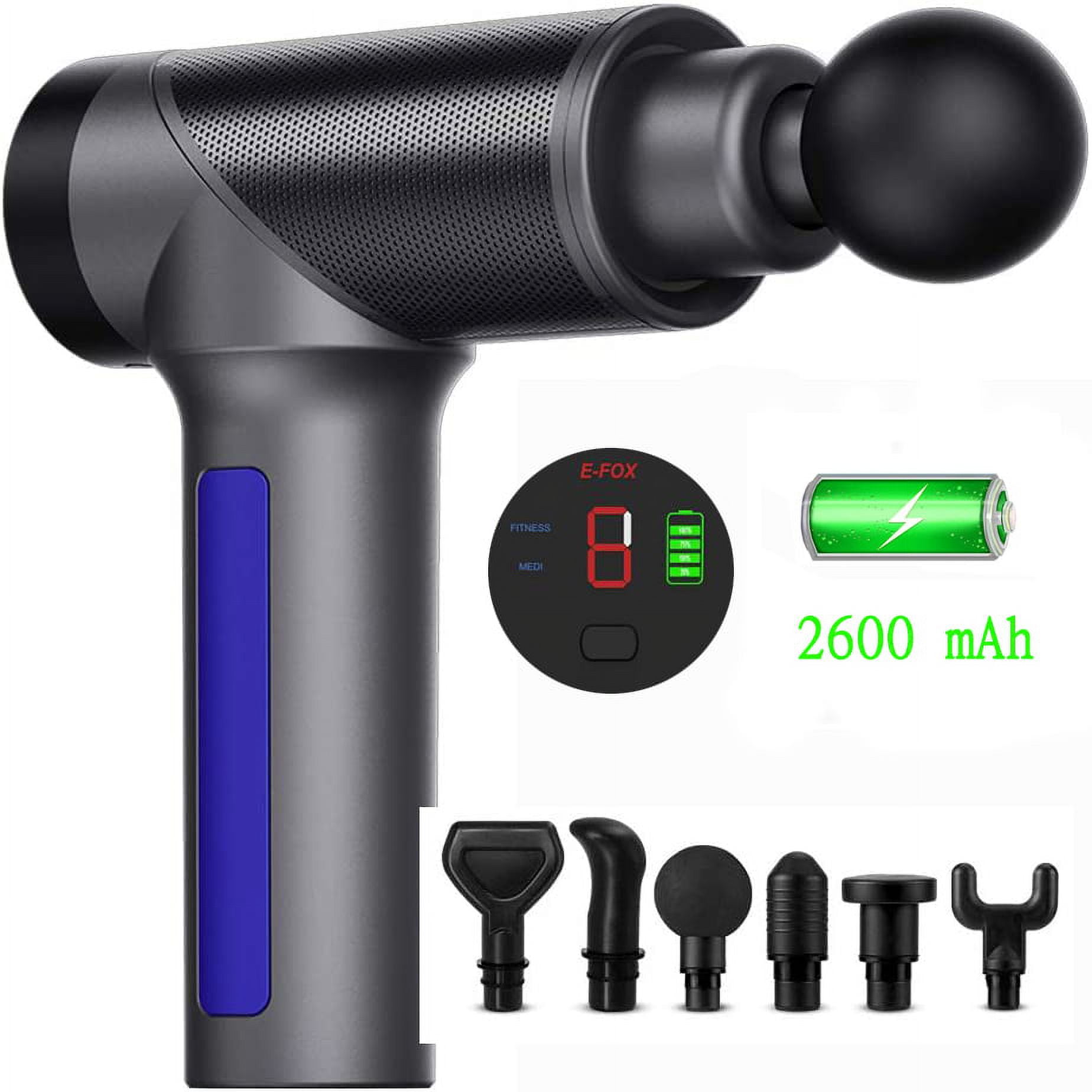 Muscle Massage Gun for Athletes - Deep Tissue Handheld Percussion ...