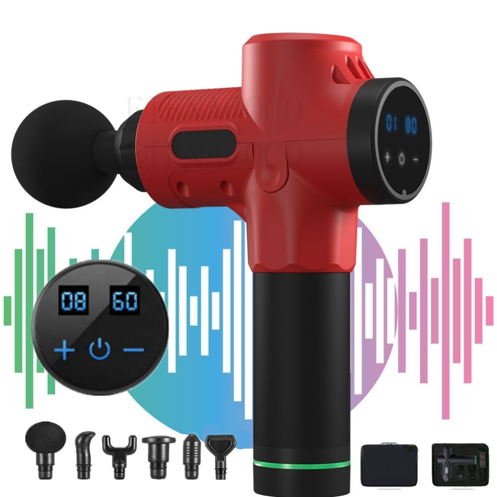 Muscle Massage Gun Fascia Gun Sport Therapy Neck Massager Body ...