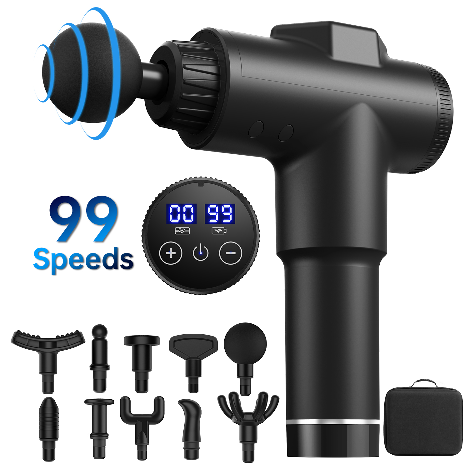 VYBE Pro Personal Percussion Handheld Deep Muscle Massage Gun by Exerscribe - Walmart.com