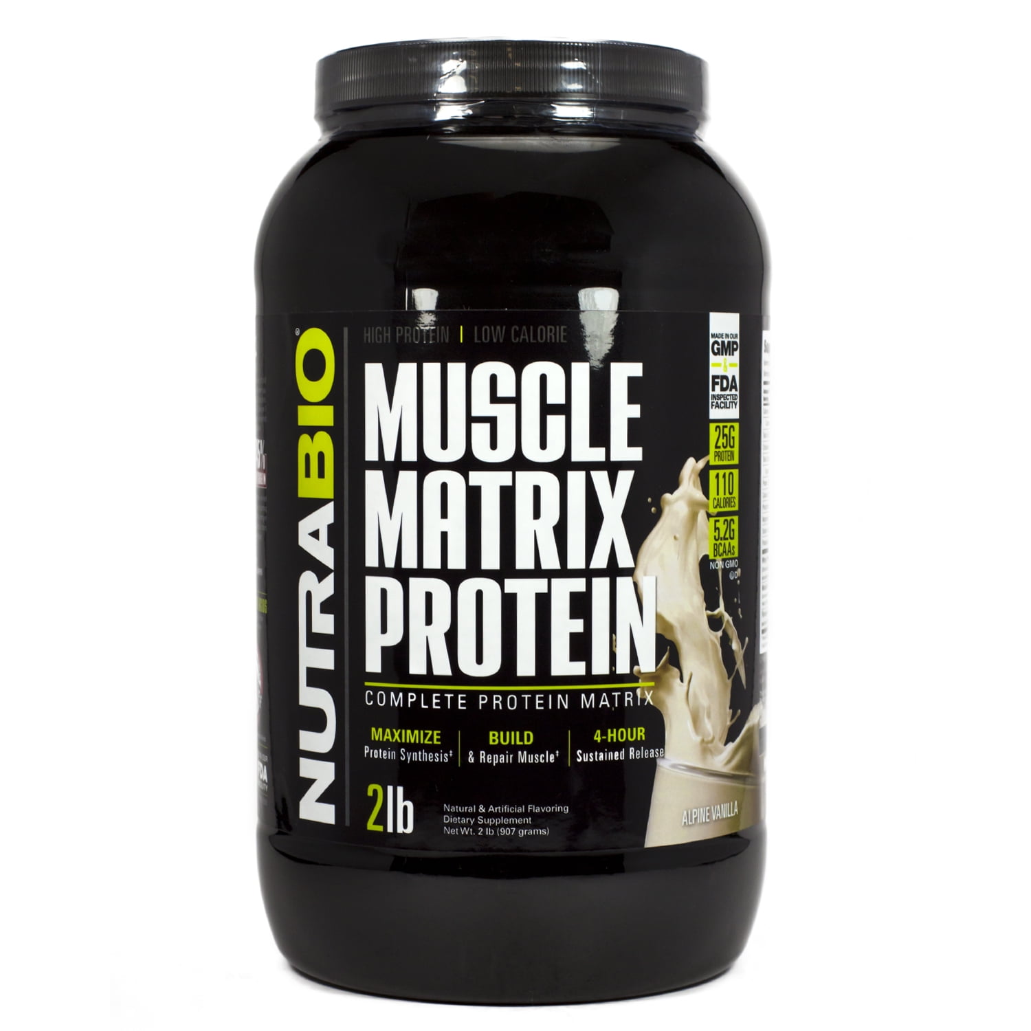 Muscle Matrix Protein Vanilla by NutaBio - 29 Servings - Walmart.com