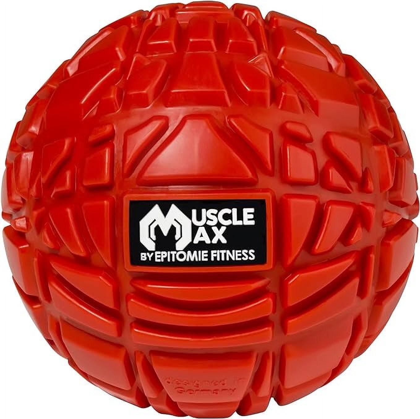Muscle Max Massage Ball - Therapy Ball for Trigger Point Massage - Deep ...