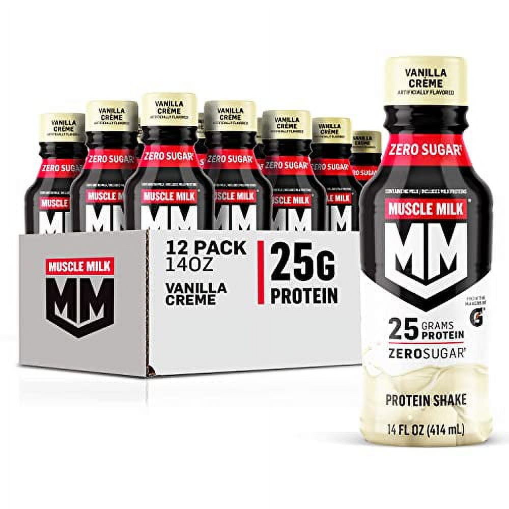 Muscle Milk Genuine Liquid Protein Shake, Vanilla CrÃ¨me, 25g Protein ...
