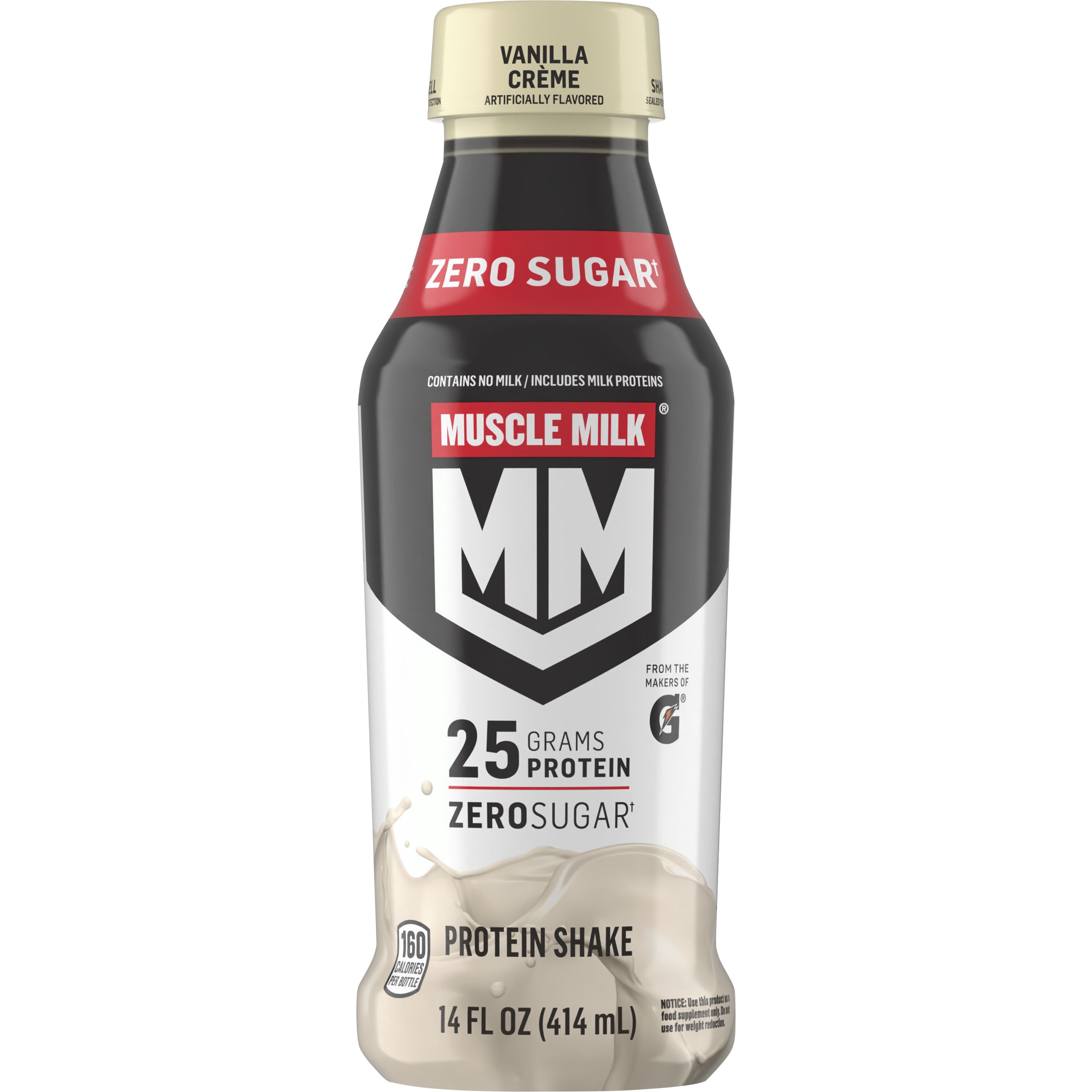 Muscle Milk Genuine Protein Shake, Vanilla Crème, 14 fl oz, 1 Count ...
