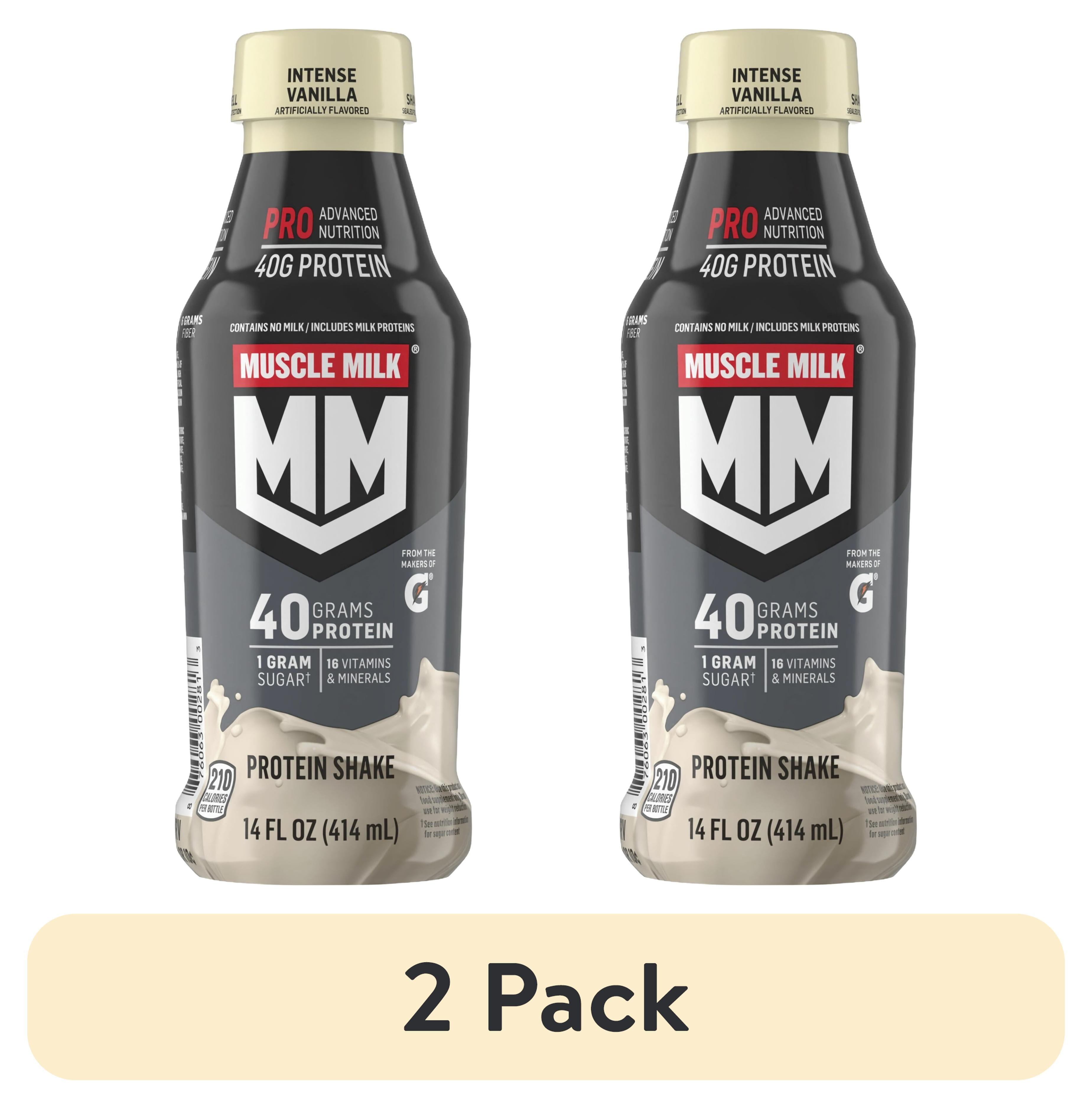 (2 pack) Muscle Milk Pro Advanced Nutrition Intense Vanilla Protein ...