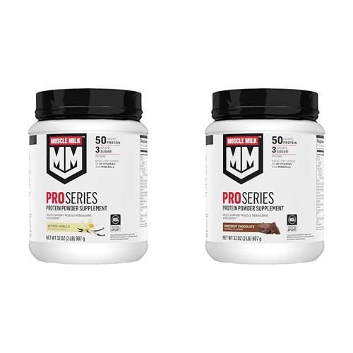 Muscle Milk Pro Series Protein Powder Supplement, Intense Vanilla, 2 ...