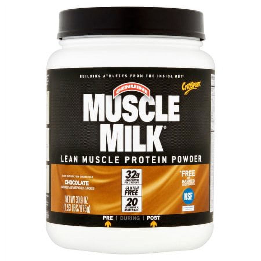 Muscle Milk Protein Powder Chocolate (Pack of 6) - Walmart.com