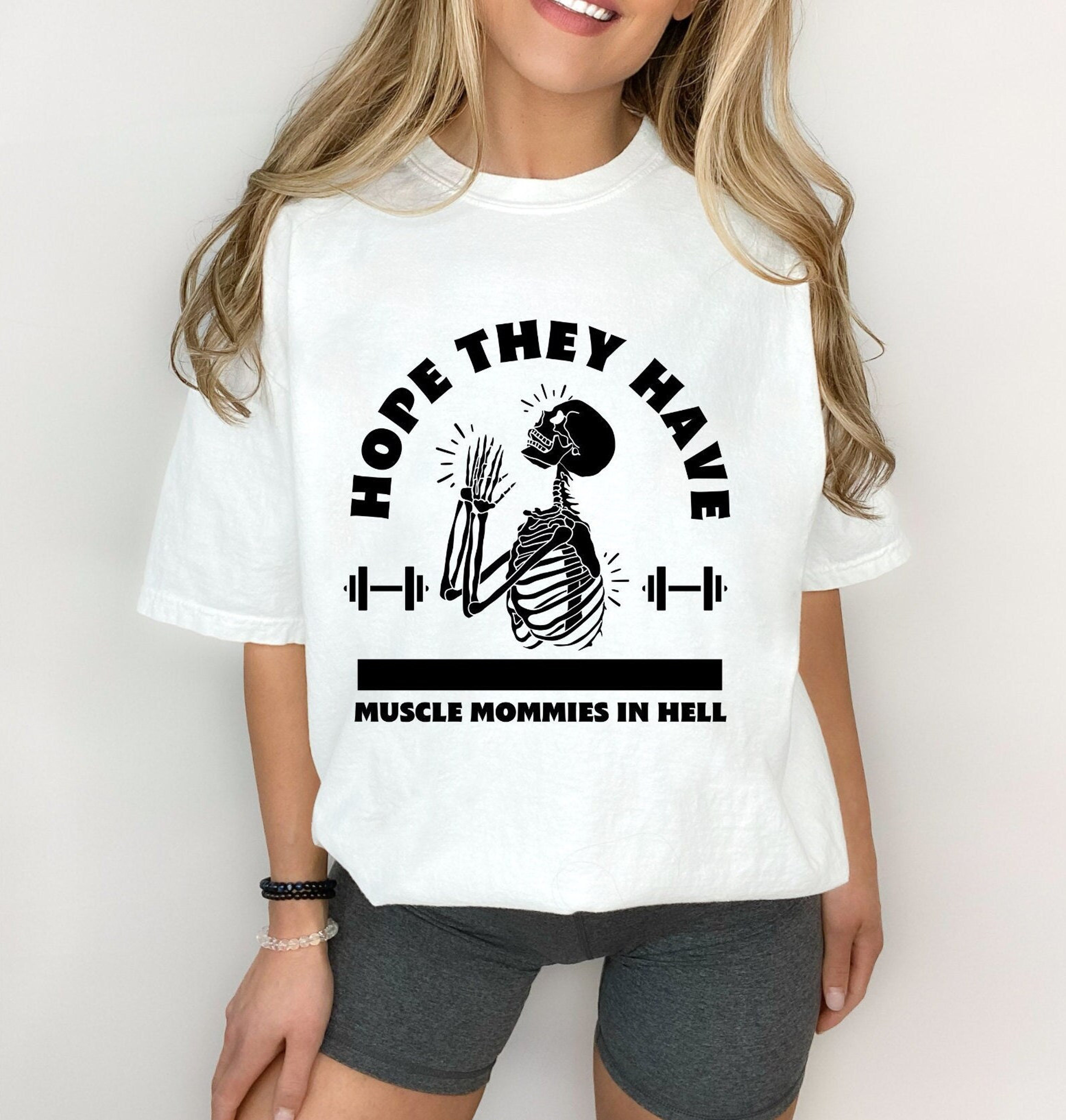 Muscle Mommies in Hell, Cute Pump Cover, Gym Pump Cover, Men Gym Shirt ...