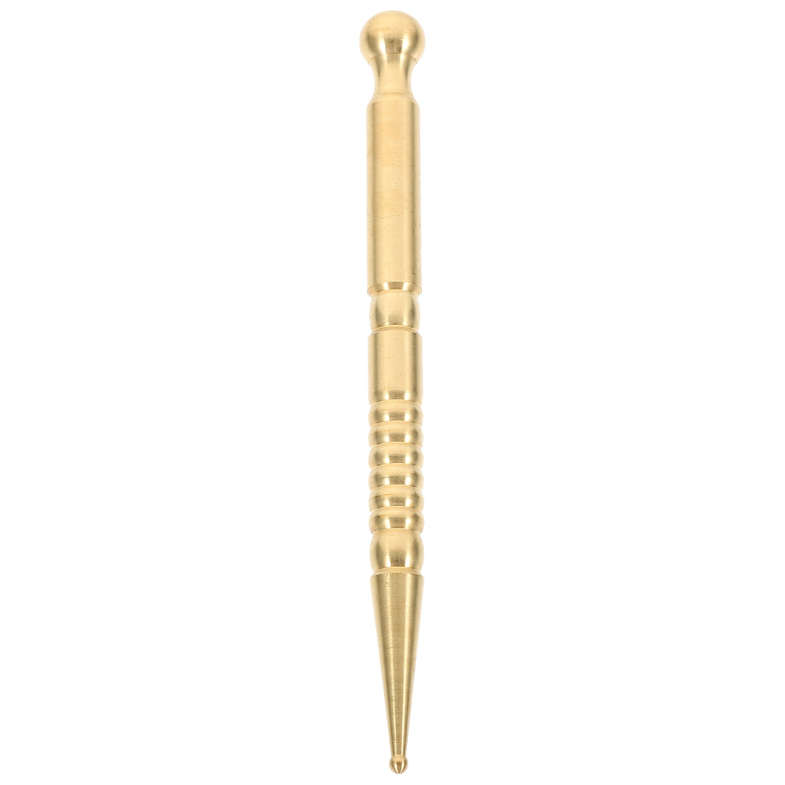 Small Acupressure Pen Brass Body Massager Universal Acupuncture Pen ...