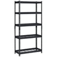 Muscle Rack 30"W x 12"D x 60"H 5-Tier Steel Shelving with Wire Decking ...