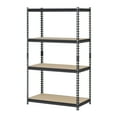 Muscle Rack 36"W x 18"D x 60"H 4-Tier Steel Shelving, 800 lbs. Capacity ...