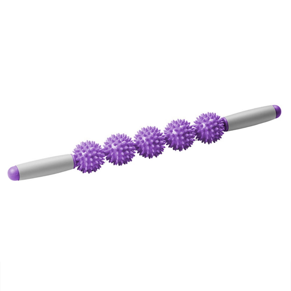 Muscle Relaxing Massage Stick Trigger Point Spiky Ball Roller Yoga ...