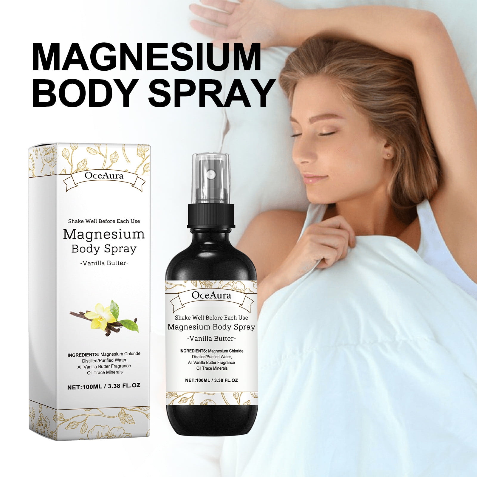 Muscle Relief Body Spray | Fast-Acting Soreness Relief | Promotes ...