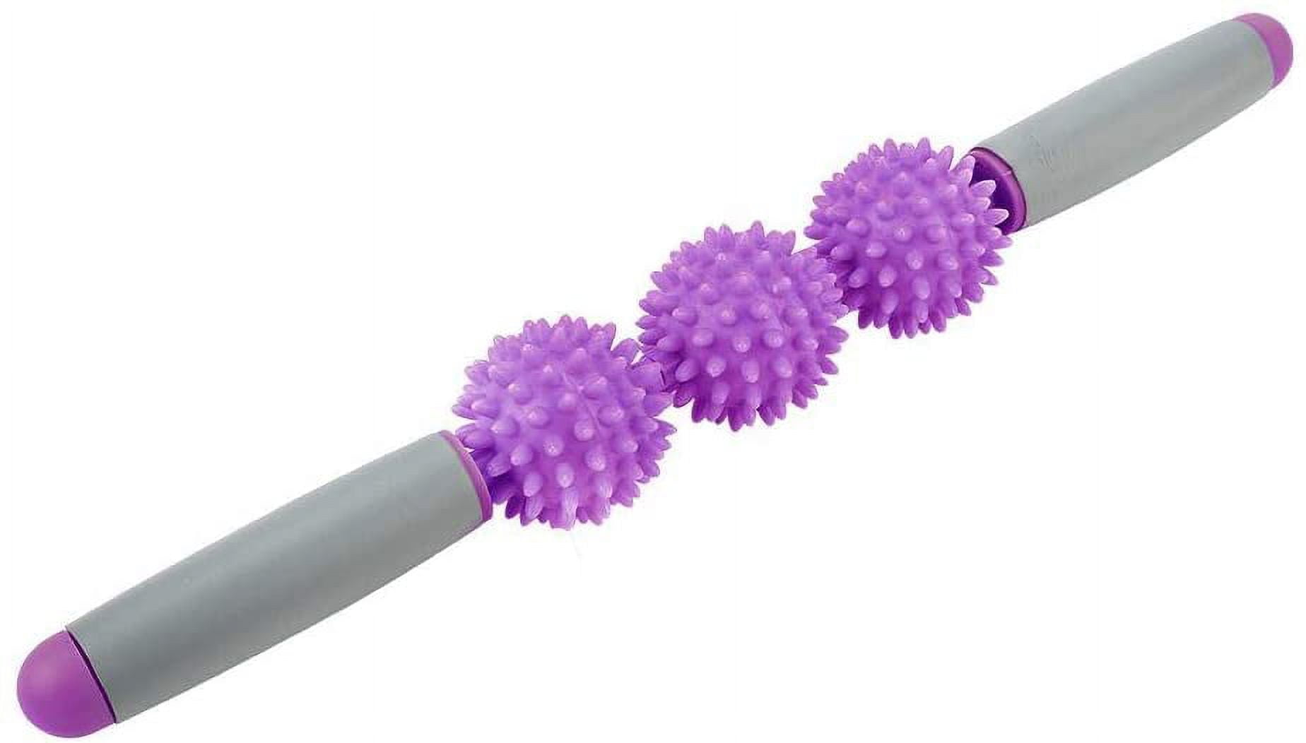 Muscle Roller Stick,Muscle Roller Massage Stick Yoga StickSpiky Ball ...