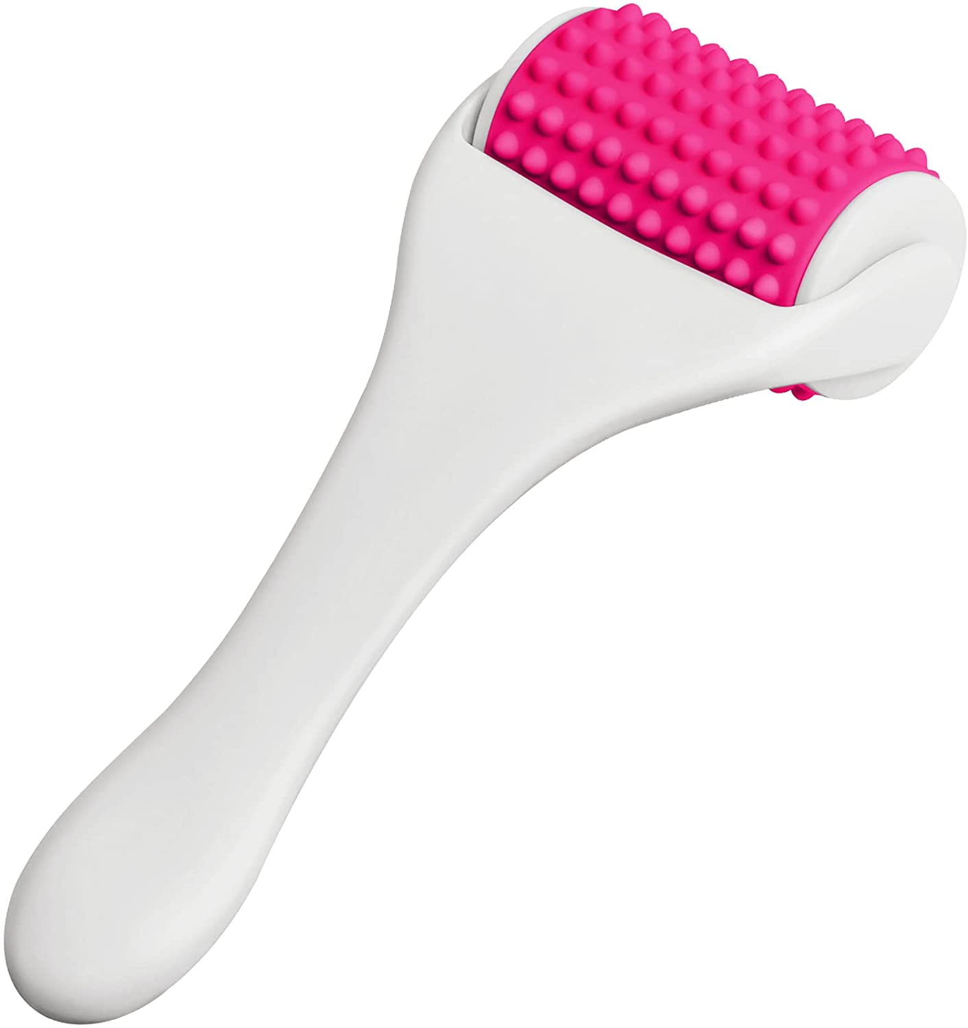 Muscle Roller Stick, Silicone Handheld Manual Cellulite Massager Fascia ...