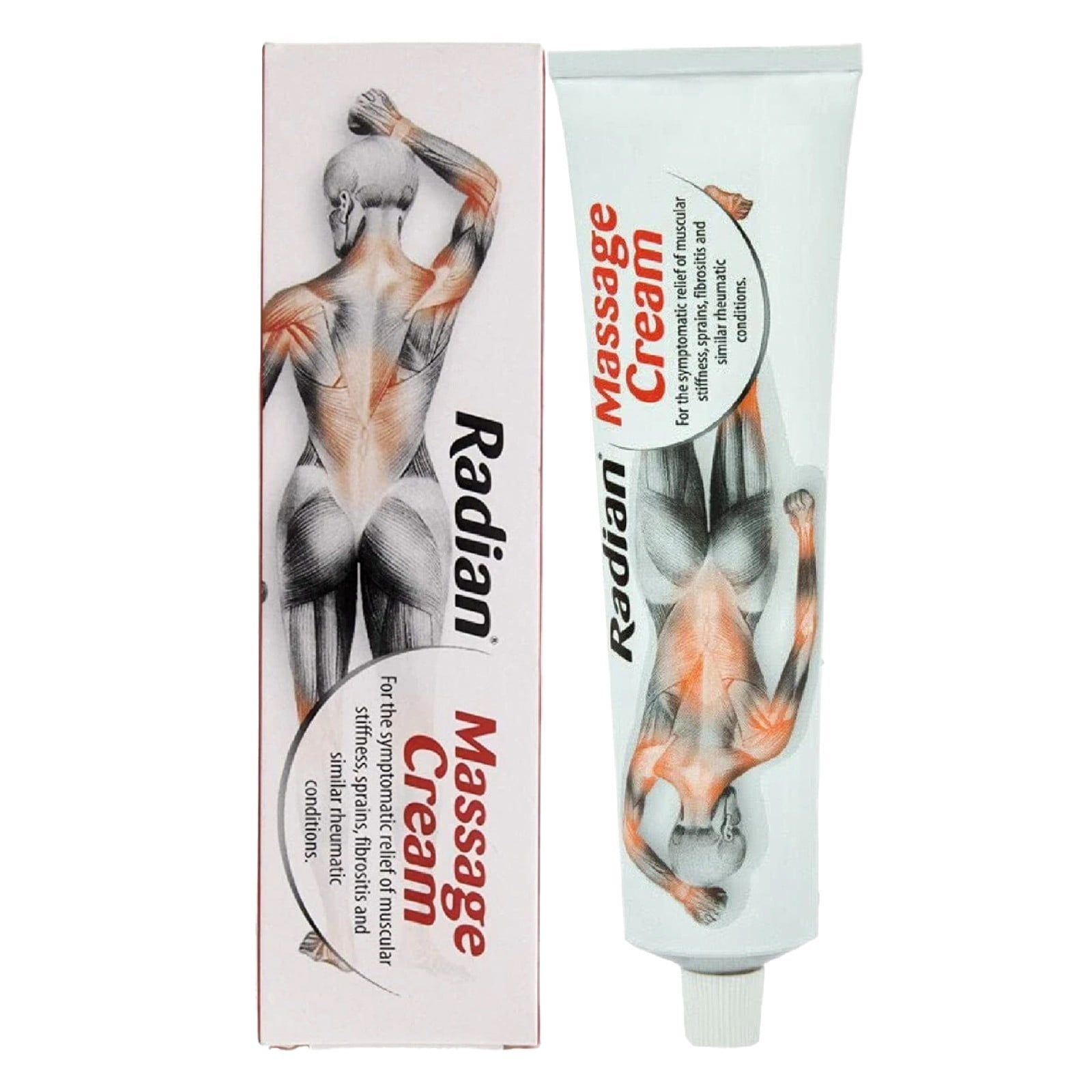 Muscle Rub for Instant Relief, Radian Muscle Rub Cream with Natural Herbal Blend, Quick ...