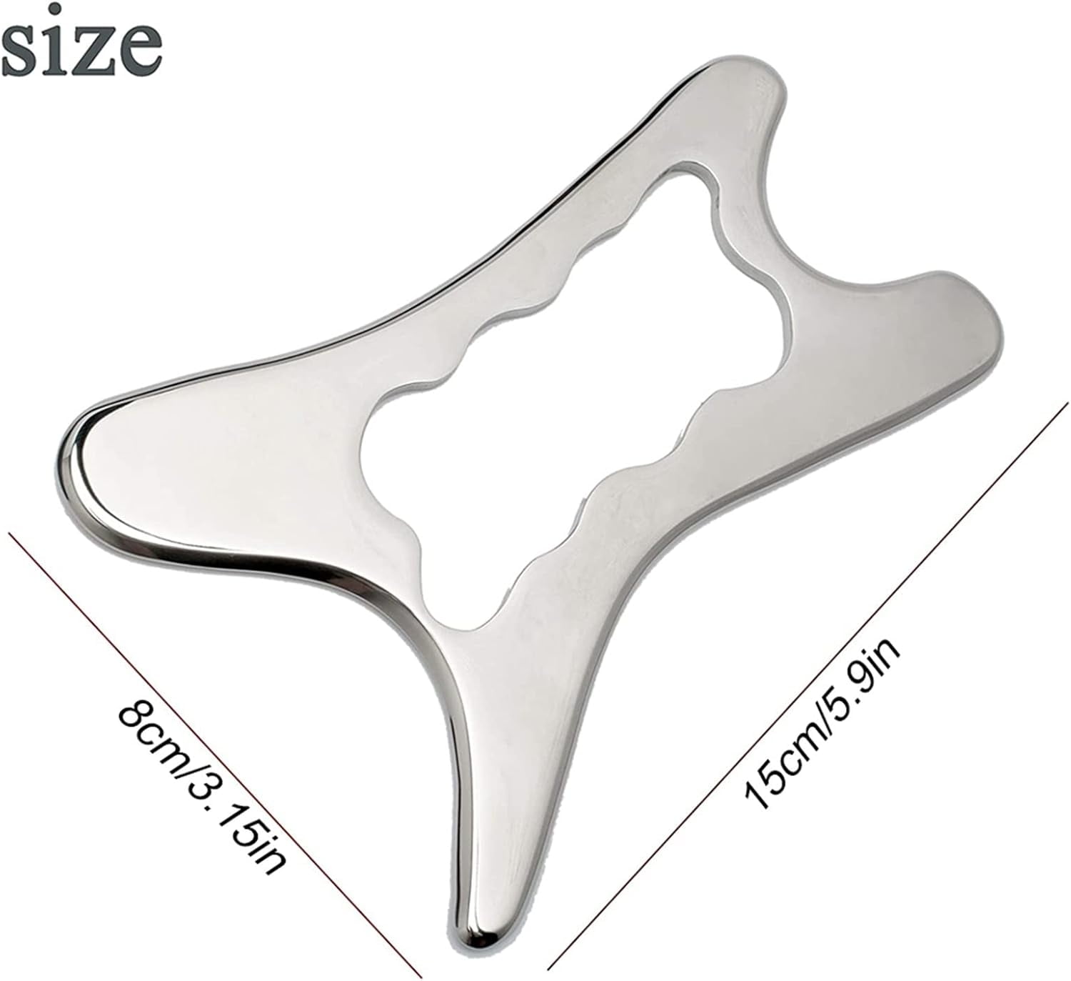 Muscle Scraper Physical Therapy Tools,Stainless Steel Guasha Scraping ...