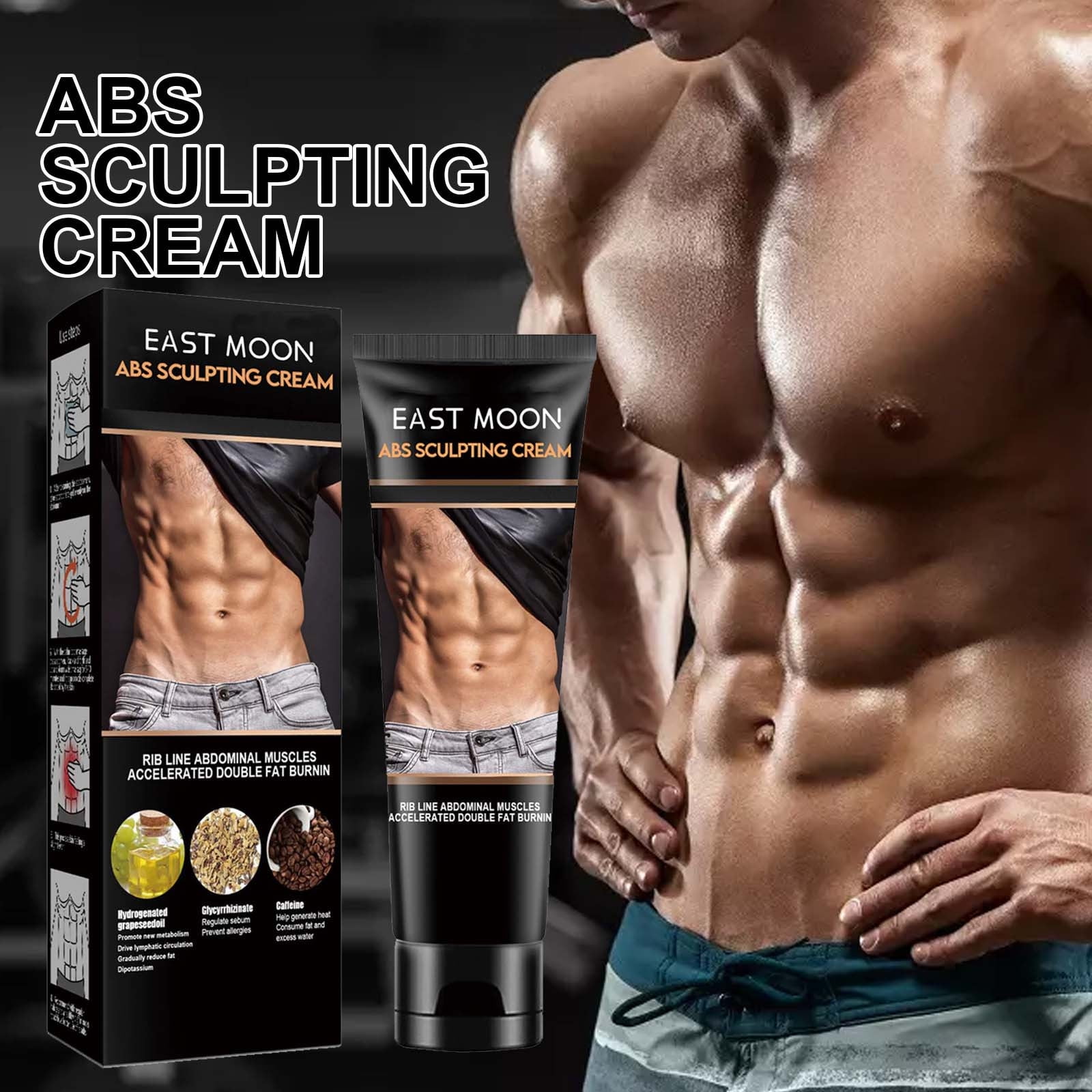 Muscle Shaping Cream for Abdominal Toning and Burning,Enhances ...