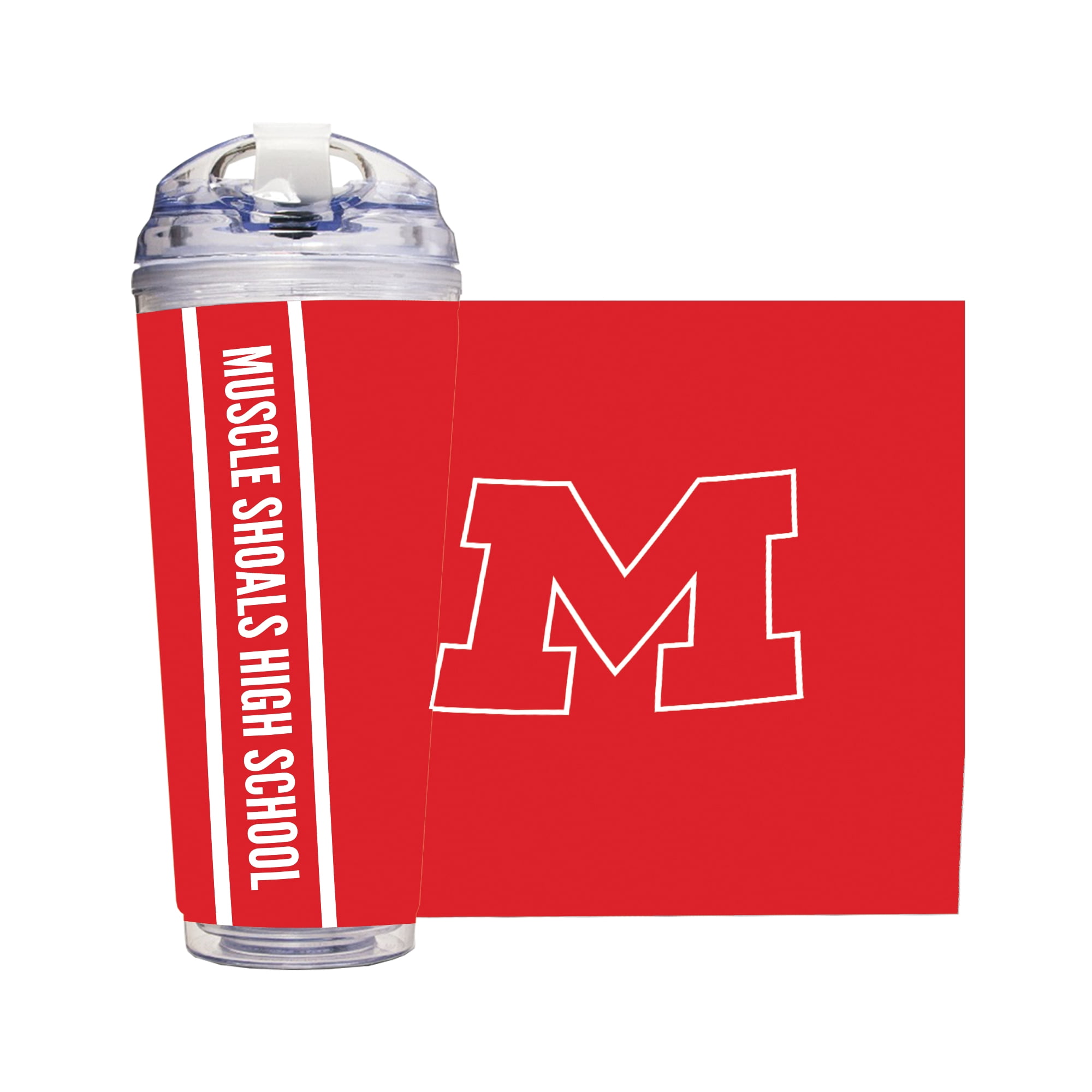 Muscle Shoals High School 24-oz Hinged Lid Acrylic Tumbler – Show Your ...