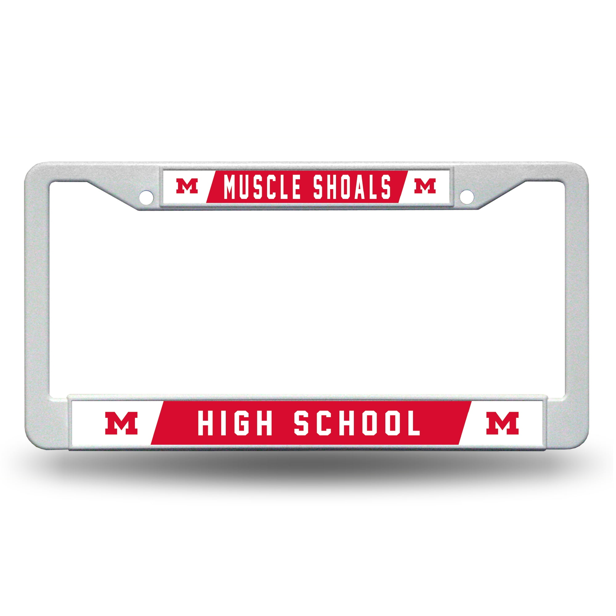 Muscle Shoals High School Plastic License Plate Frame – Show Your ...