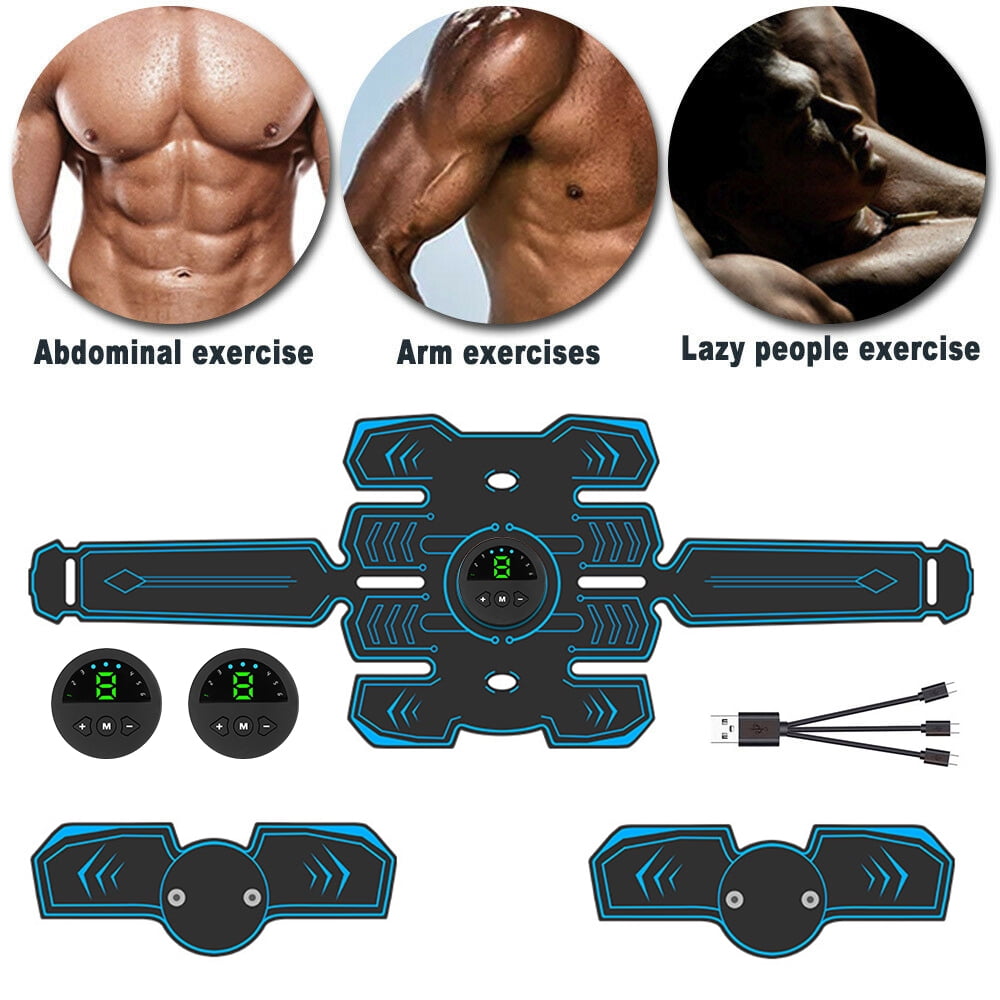 Muscle Trainer Intelligent Stimulator Abdominal,Muscle Training Gear ...