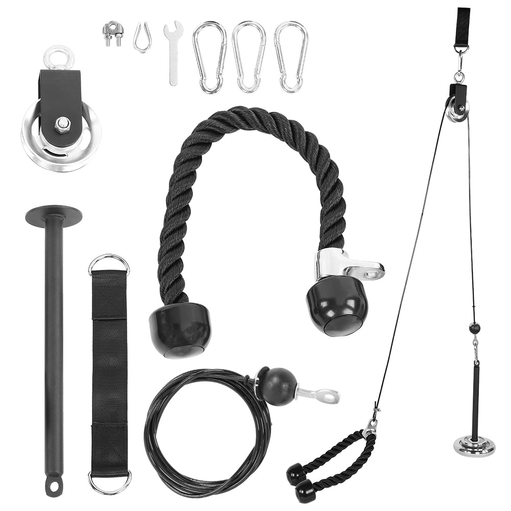 Muscle Training Lift Pulley Kit, Versatile Home Fitness Equipment For ...