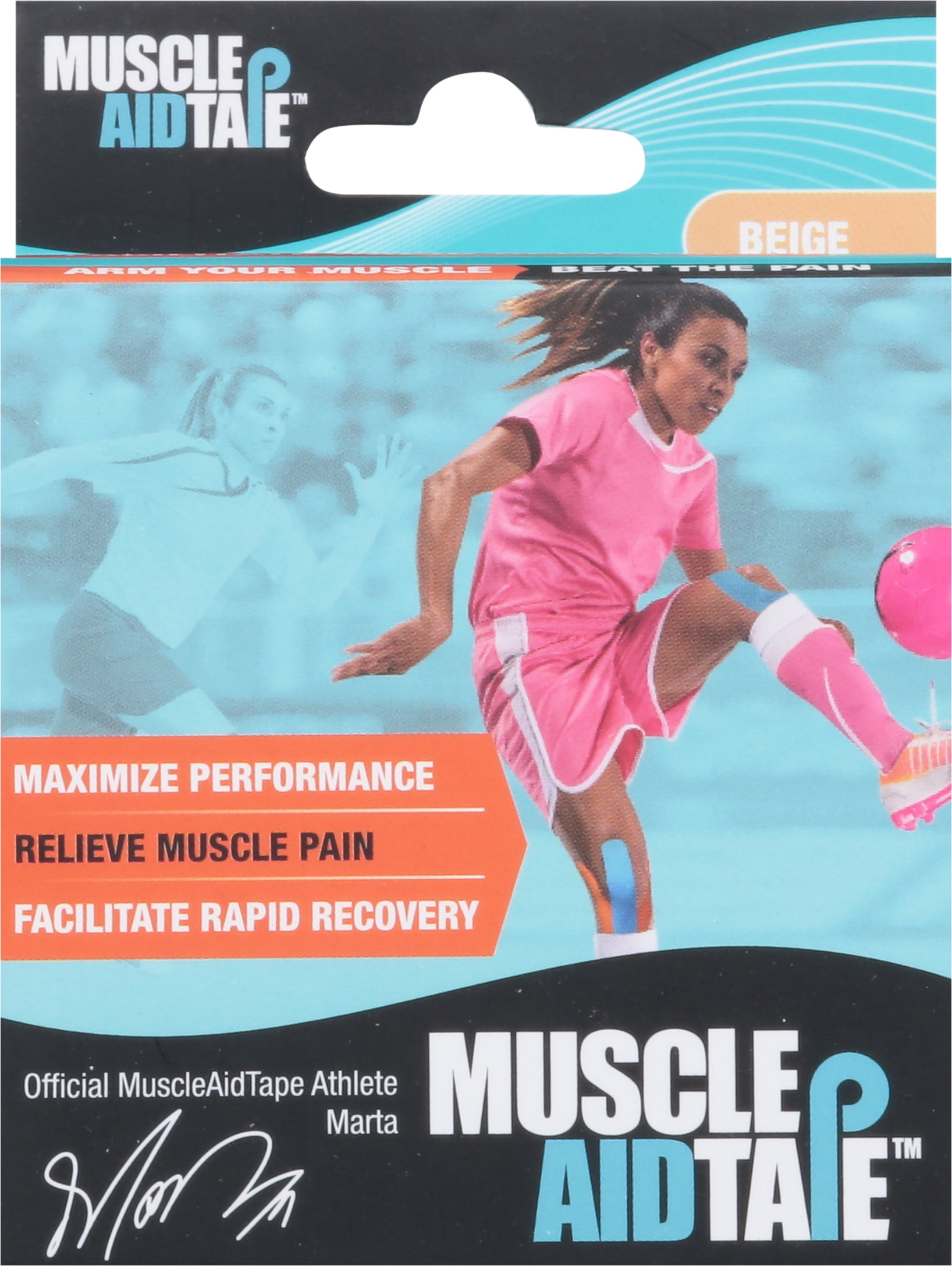 MuscleAidTape Kinesiology Tape HSA/FSA Eligible - Walmart.com