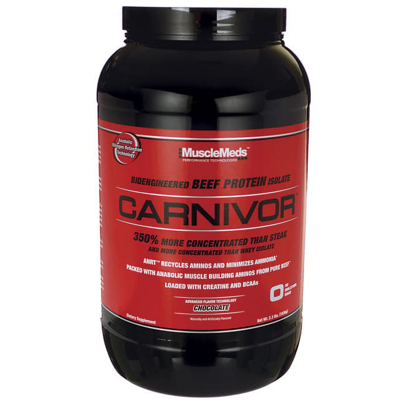 MuscleMeds Carnivor Lean Beef Protein Isolate Powder Supplement ...