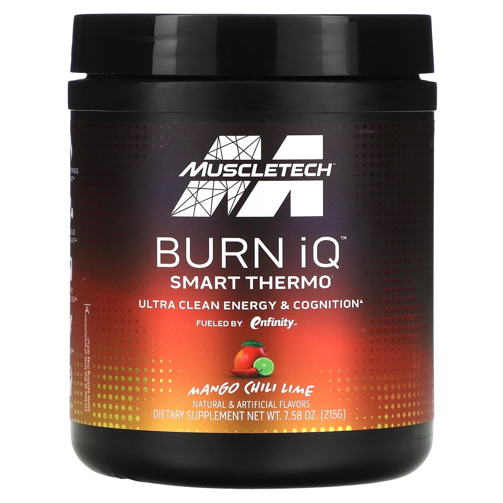MuscleTech Burn iQ Mango Chili Lime 7.58 oz Energy & Cognition Supplement - Walmart.com