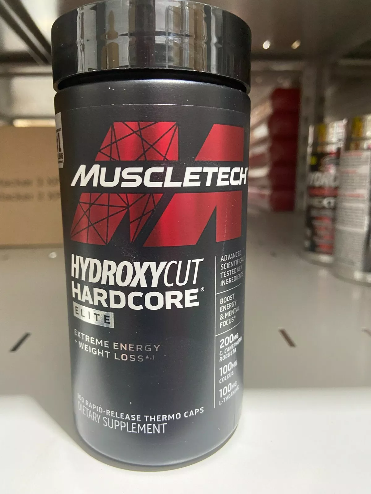 MuscleTech Hydroxycut Hardcore Elite 100ct New/Sealed Fast Shipping ...