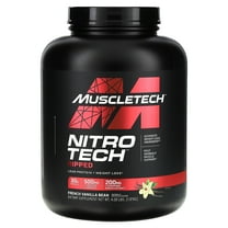 MuscleTech NITRO-TECH Workout Protein, Muscle Building Post Powder with ...