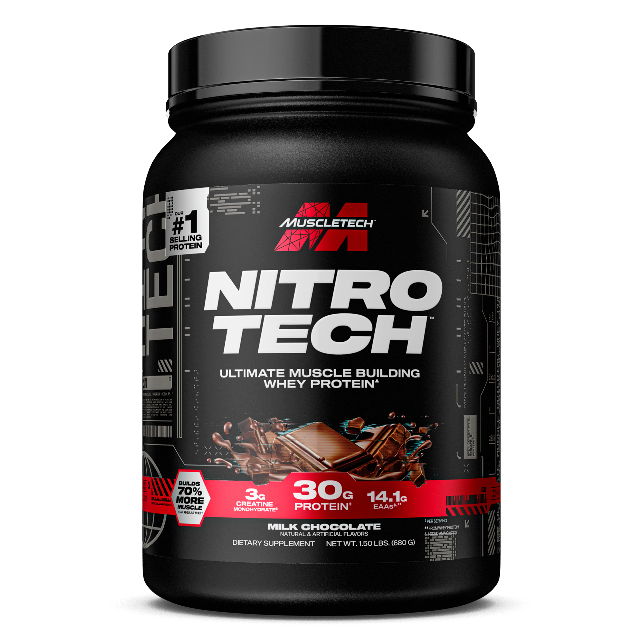 Pure Protein Natural Whey, Chocolate Weight Protein Powder, 23g Protein ...