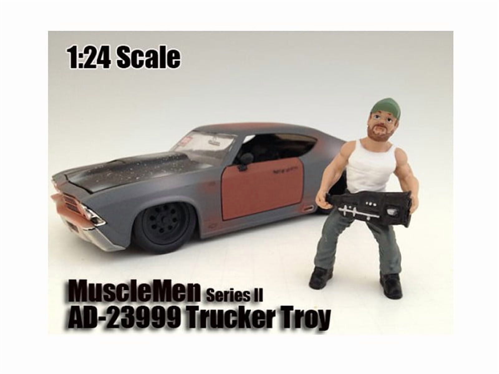 American Diorama 23999 Musclemen Trucker Troy Figure for 1-24 Scale ...