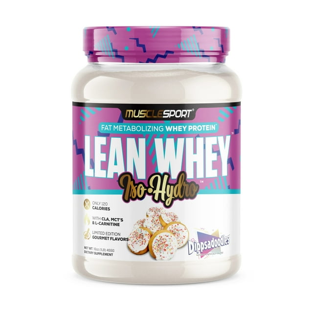 Musclesport Lean Whey Revolution™ Protein Powder - Whey Isolate - Low ...