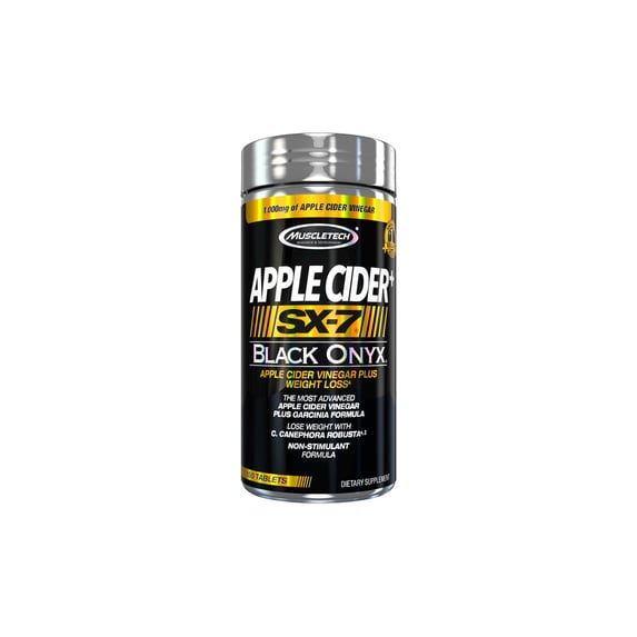 Muscletech Sx-7 Black Onyx Apple Cider Vinegar 150ct - Walmart.com