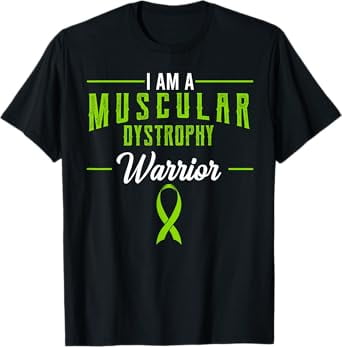 Muscular Dystrophy Awareness Ribbon Muscle Disorder Warrior T-Shirt ...