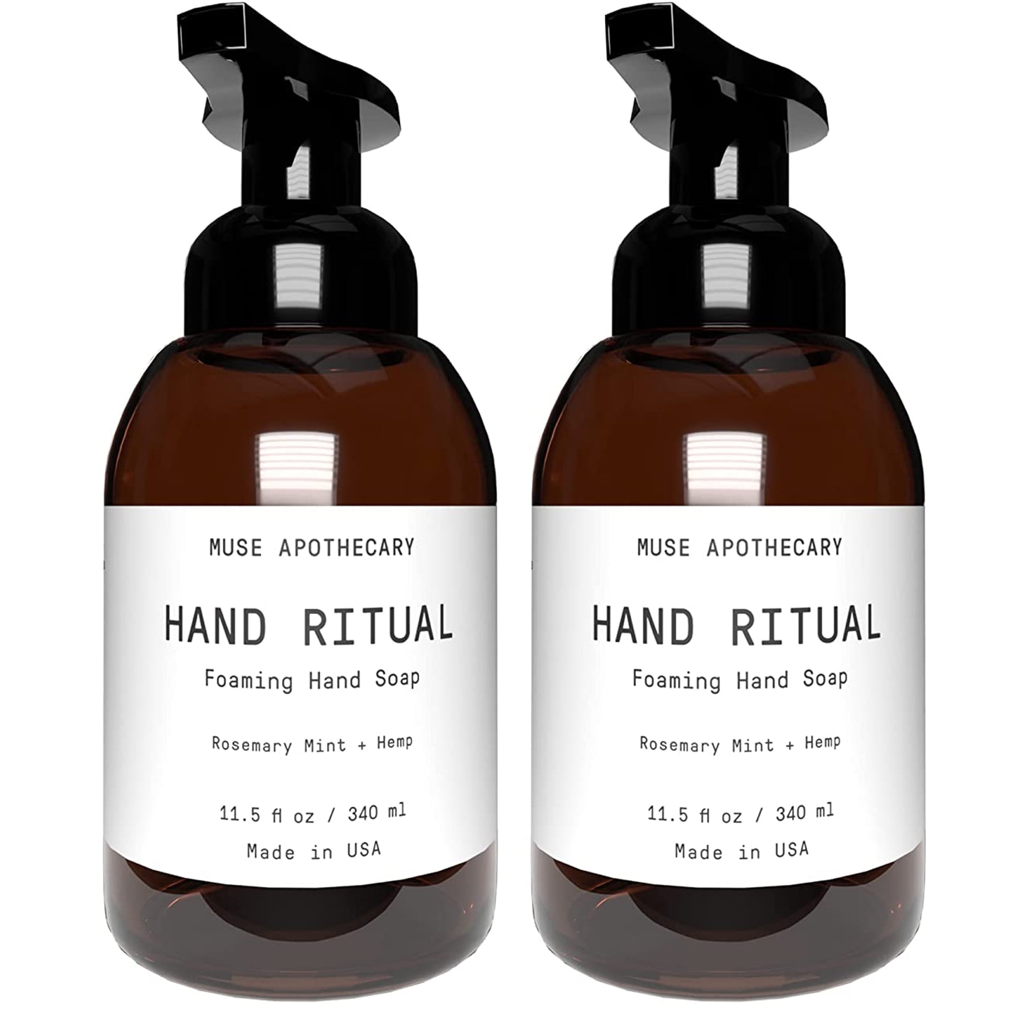Muse Apothecary Hand Ritual Luxury Aromatherapy Foaming Soap, Rosemary ...