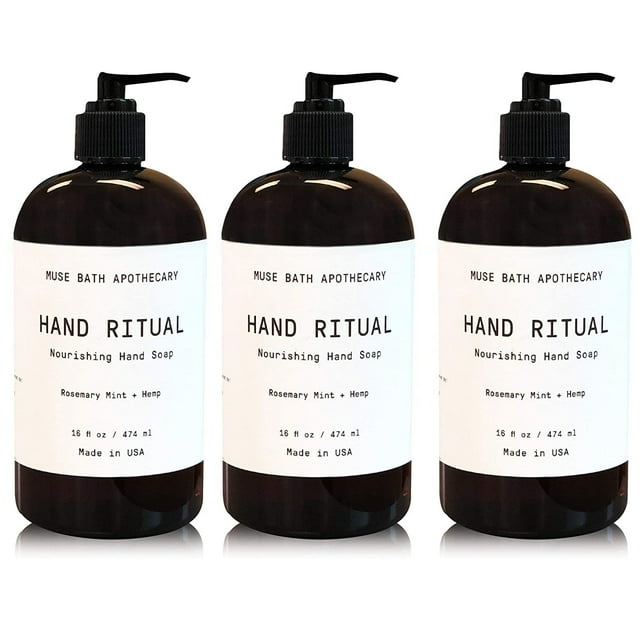 Muse Apothecary Hand Ritual Luxury Aromatherapy Liquid Hand Soap with ...