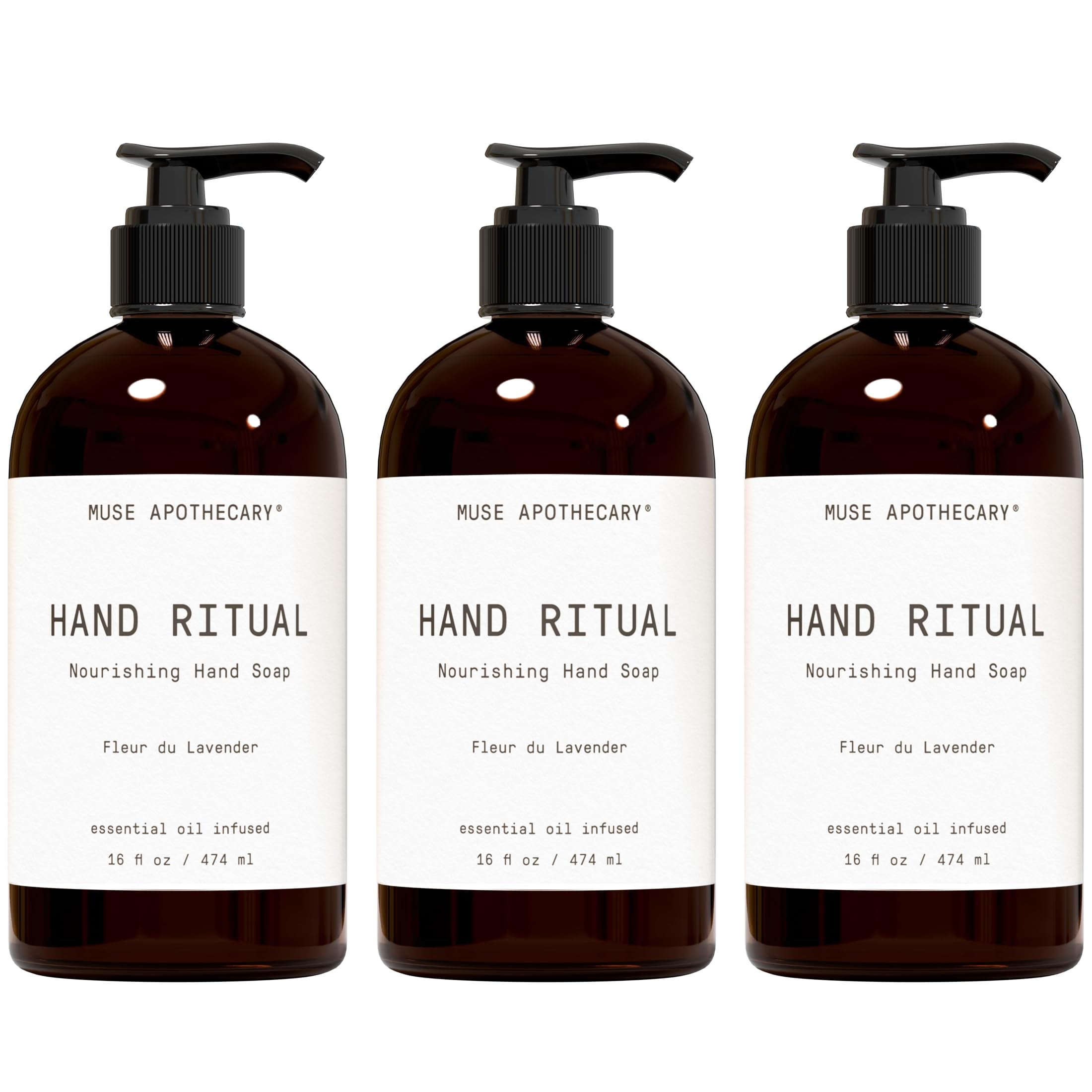 Muse Apothecary Hand Ritual XEF1 - Aromatic and Nourishing Hand Soap ...