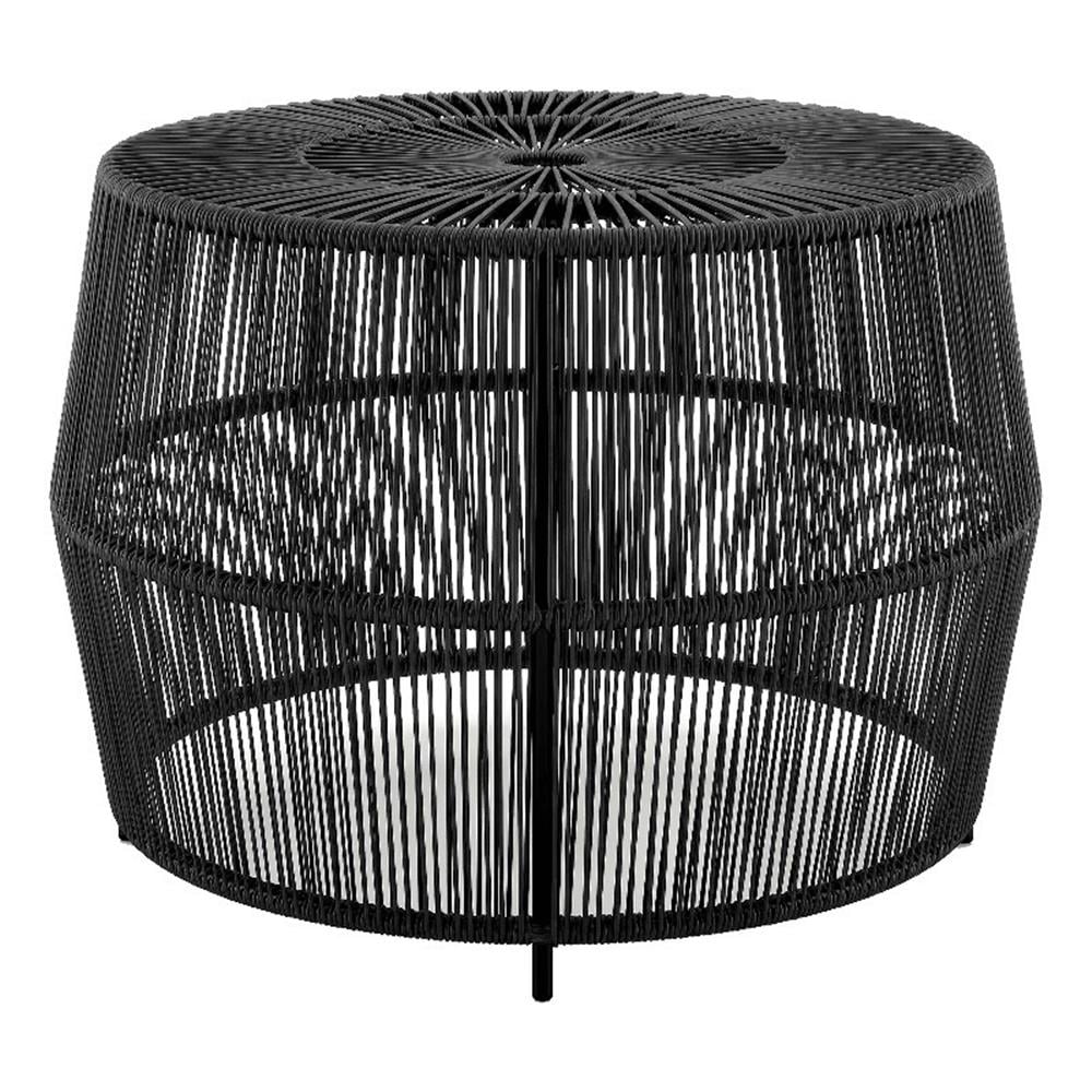 Muse & Lounge Co. Meja Wicker / Rattan Round Outdoor Coffee Table in ...