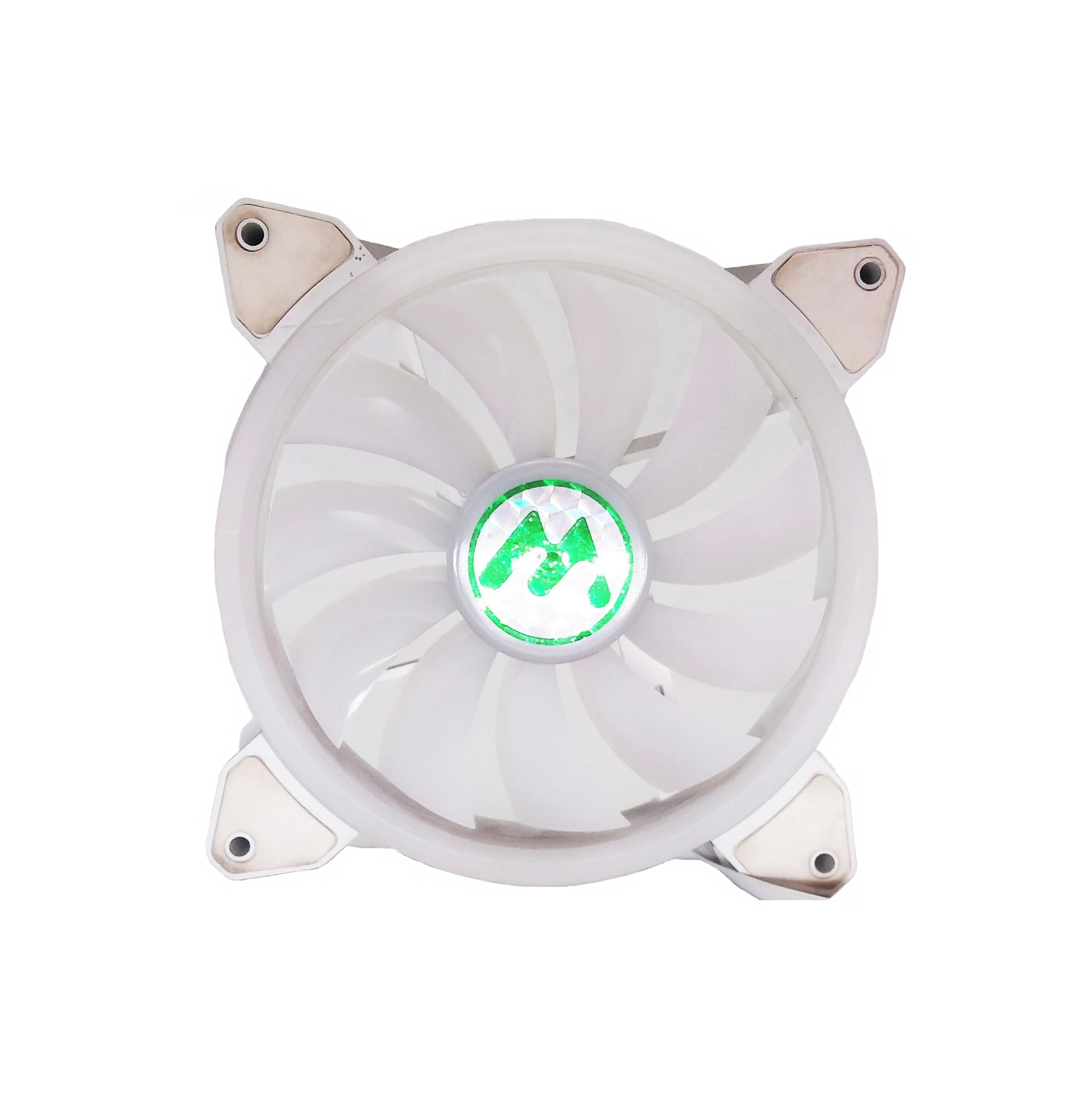 Musetex Fan Cooler PC 1500 PWM White Cooling Fan, 6Pin Connector, 145mm ARGB LED, Quiet Cooling ...