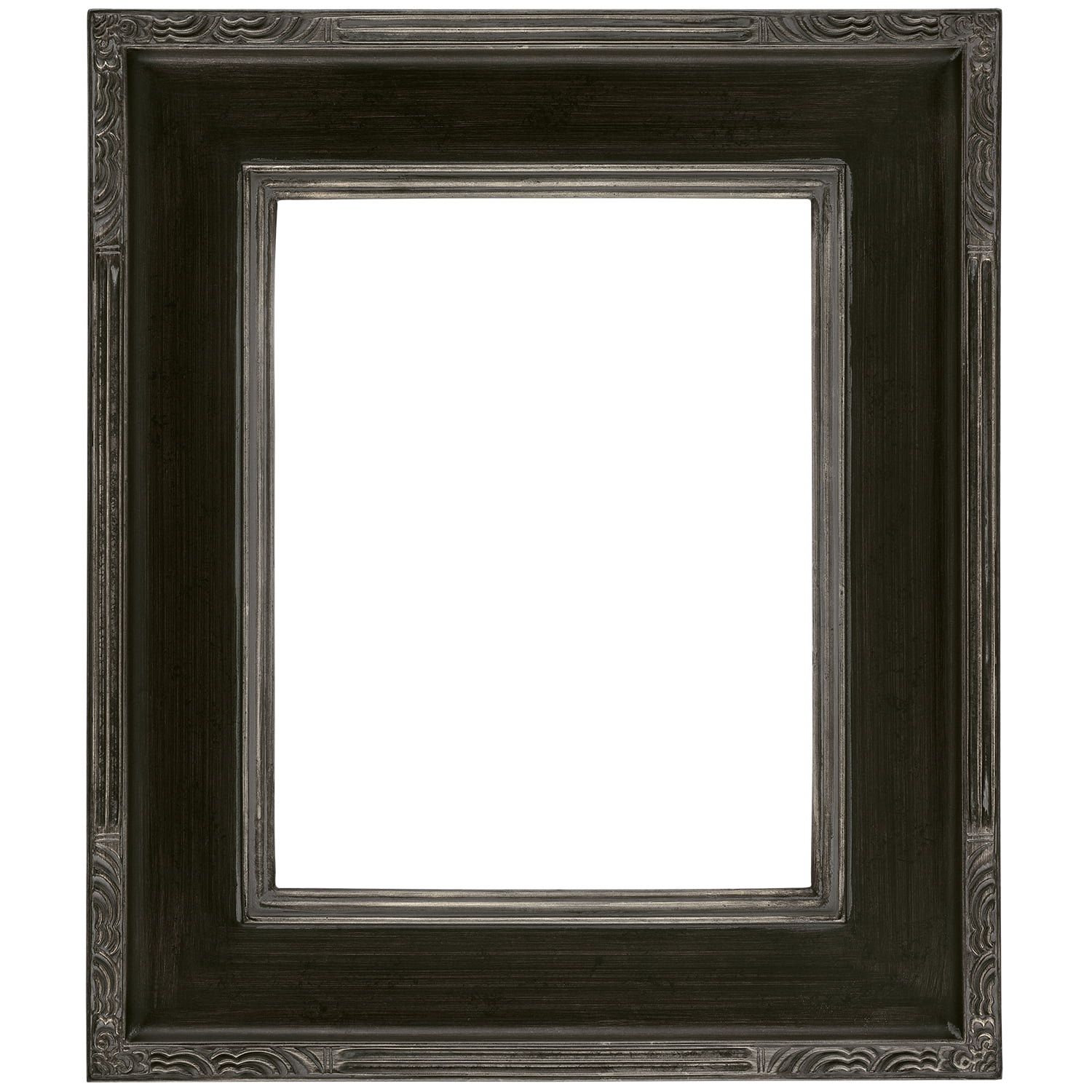 Museum Collection Arte Frame Black/Silver 12x16 - 6 Pack - Walmart.com