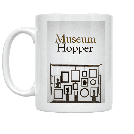 Museum Hopper Art Gallery Decor - Art Enthusiast - 11 oz Ceramic Coffee ...