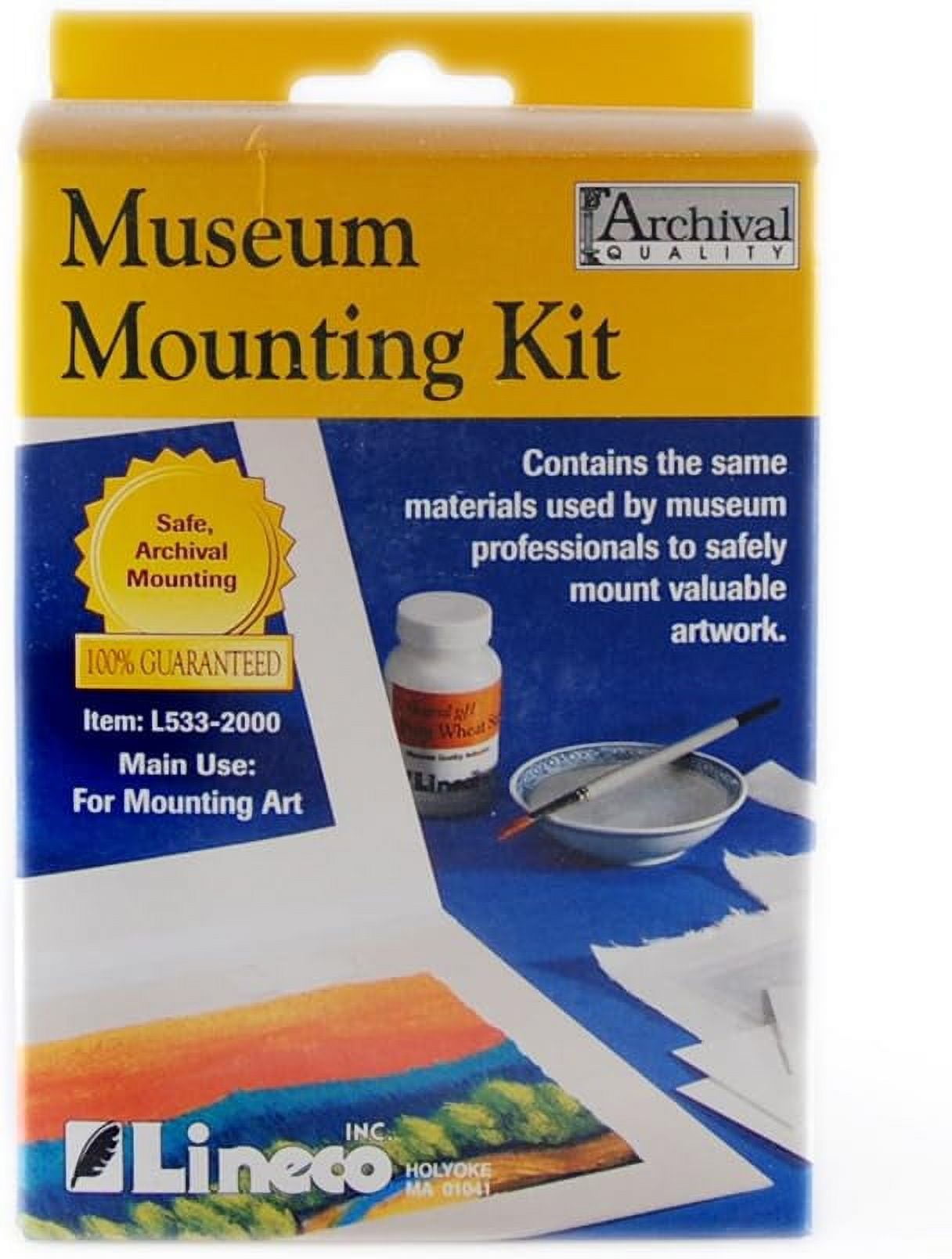 Museum Mounting Kit for Original and Artwork (L533-2000) - Walmart.com