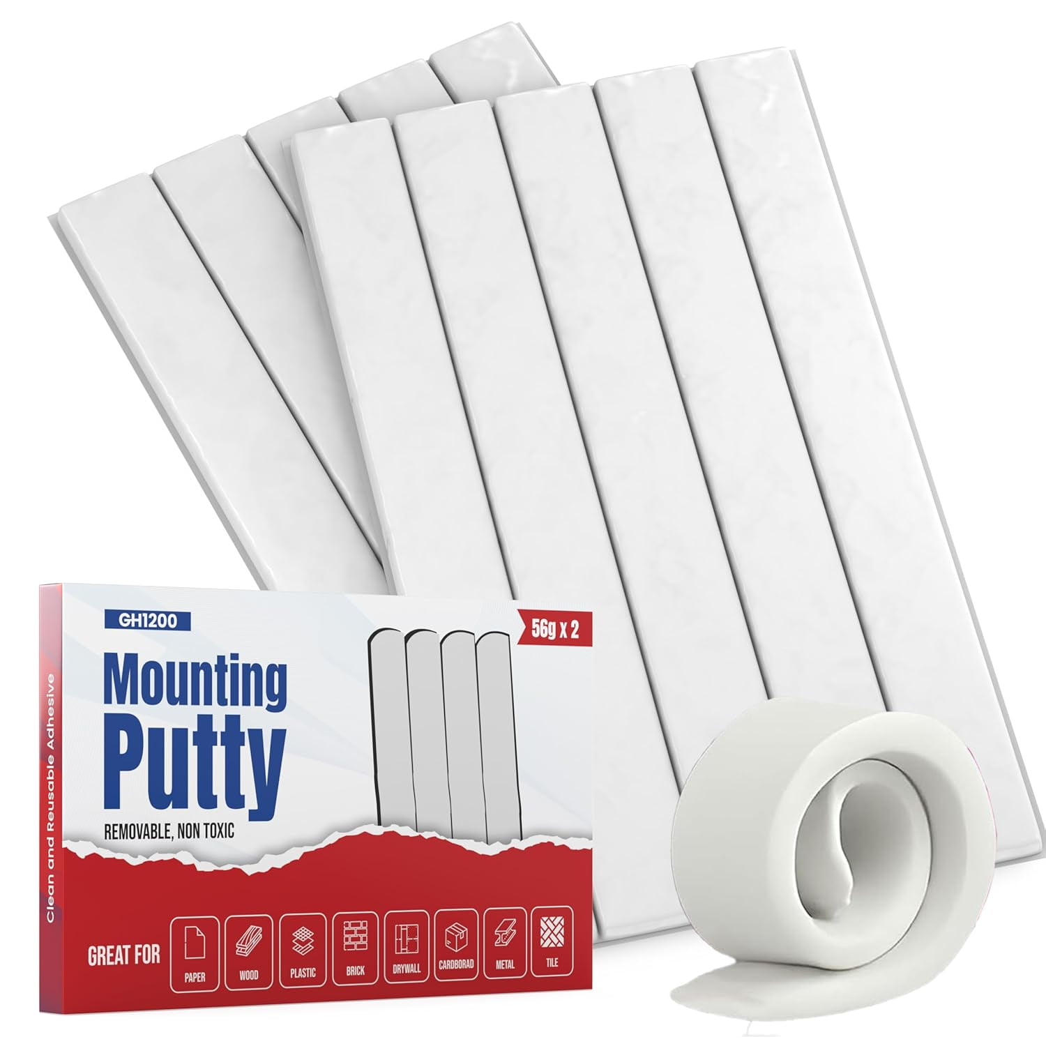 Museum Putty - Sticky Tack Putty - Poster Putty for Walls no Damage ...