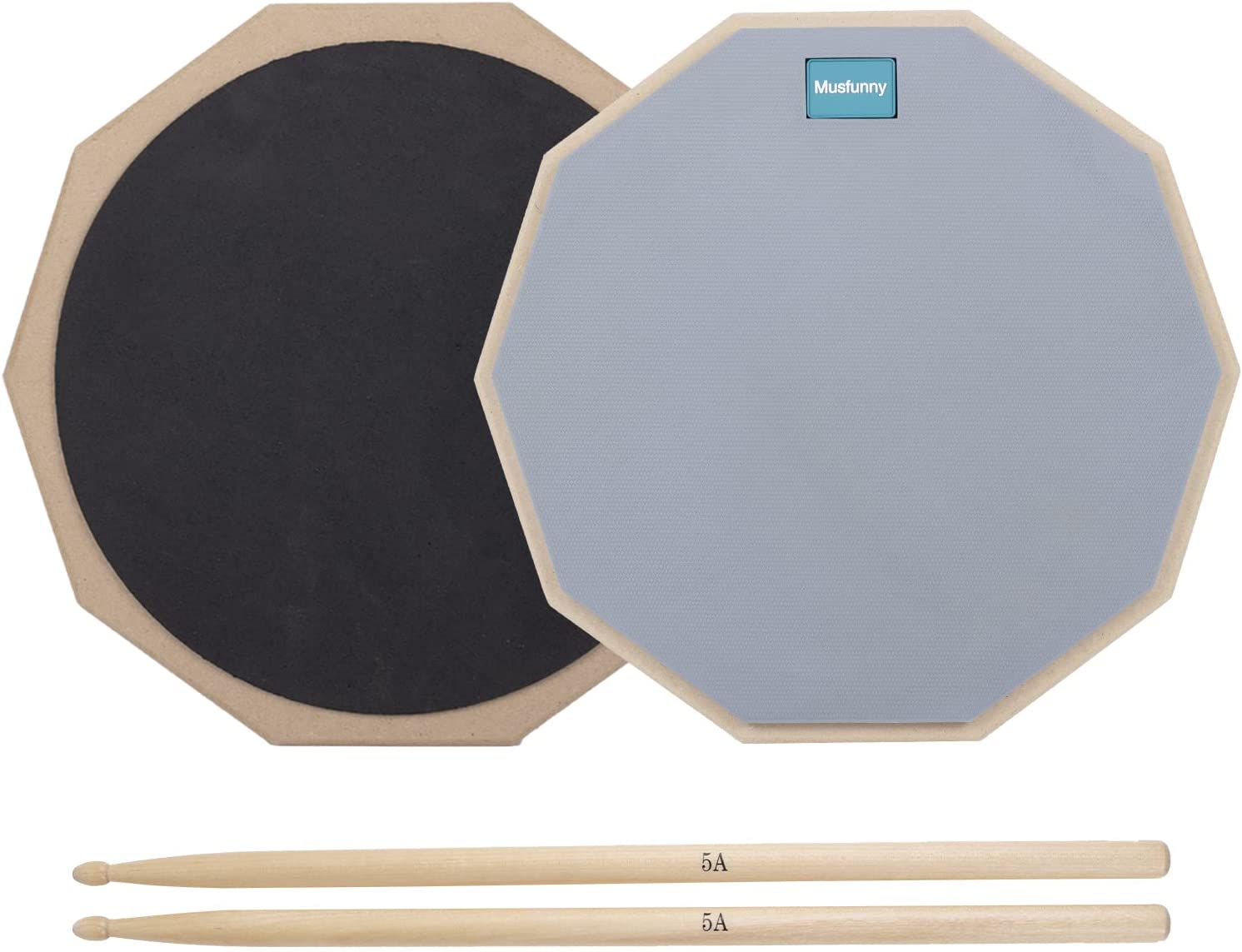 Remo Practice Pad, 8 Diameter, Black Body, Silentstroke Head - Walmart.com