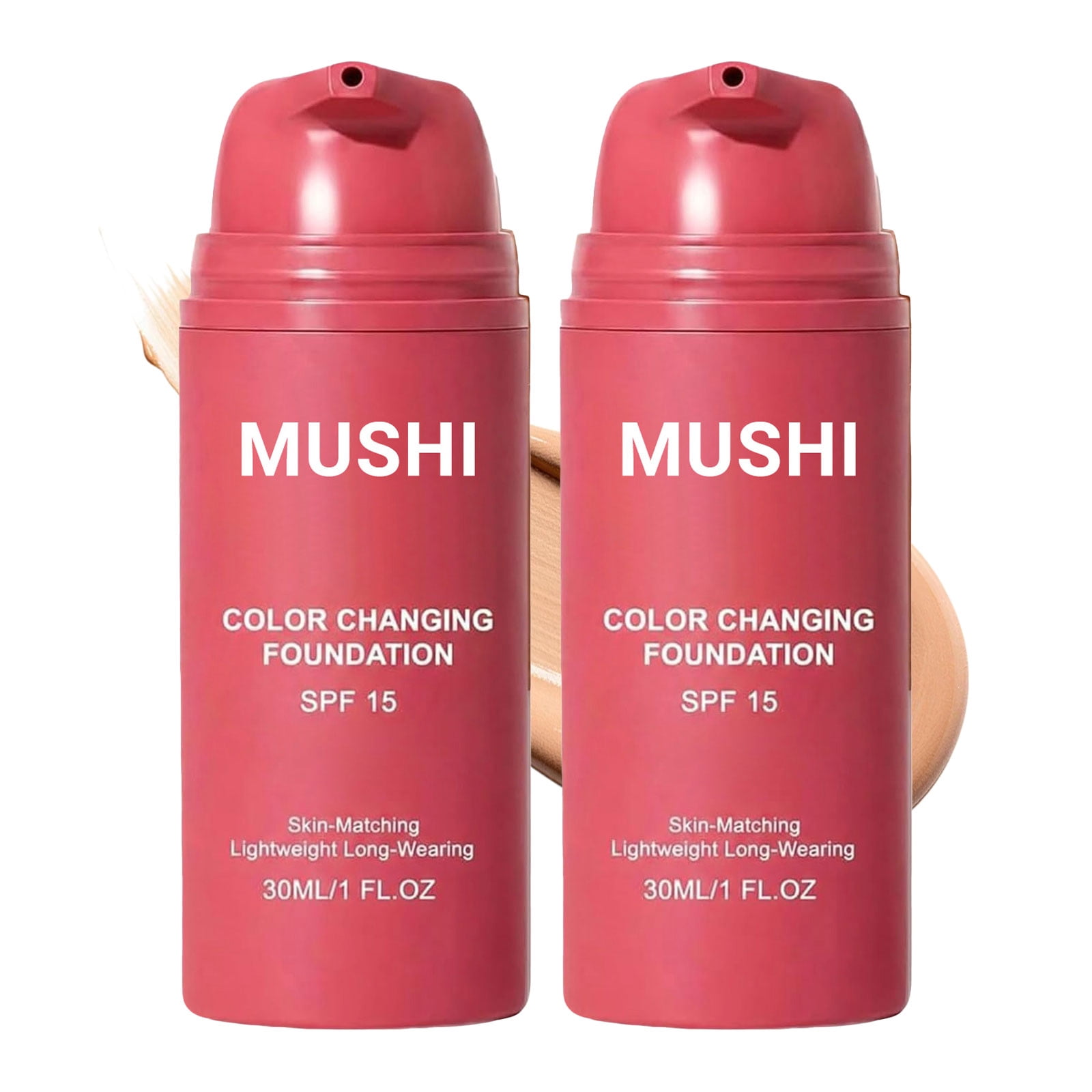 Mushi Foundation – Mushi Color Changing Foundation, Adaptive Coverage ...