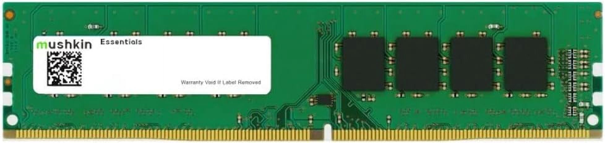 Mushkin 16GB Essentials DDR4 UDIMM PC4-3200 3200 MHz 22-22-22-52 Model ...