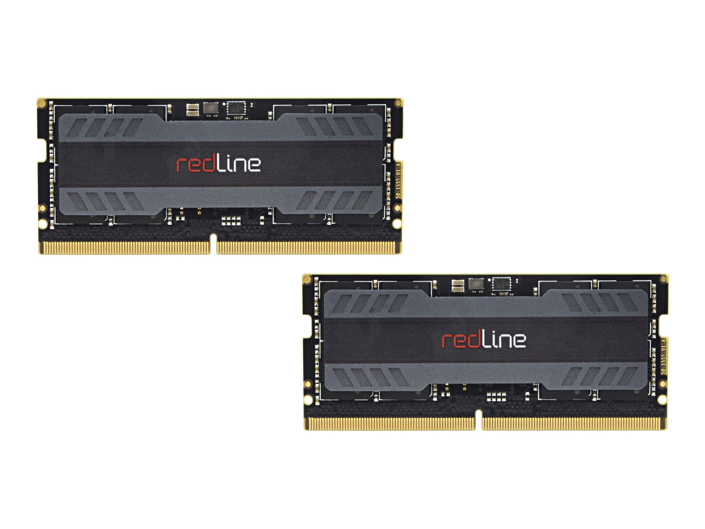 Mushkin Redline - DDR5 - kit - 32 GB + 2 x 16 GB - SO-DIMM 262-pin - 2600 MHz / PC5-41600 - CL42 ...